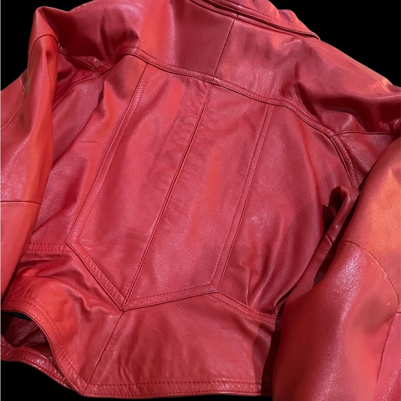 Dior | Jackets & Coats | 8s Vintage Christian Dior Le Connaisseur Red ...